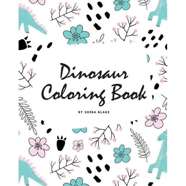 Dinosaur Coloring Books: Dinosaur Coloring Book for Children (8x10 ...