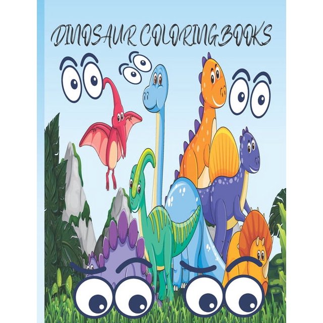 Dinosaur Coloring Books: Primary Composition Dinosaur Coloring Books ...