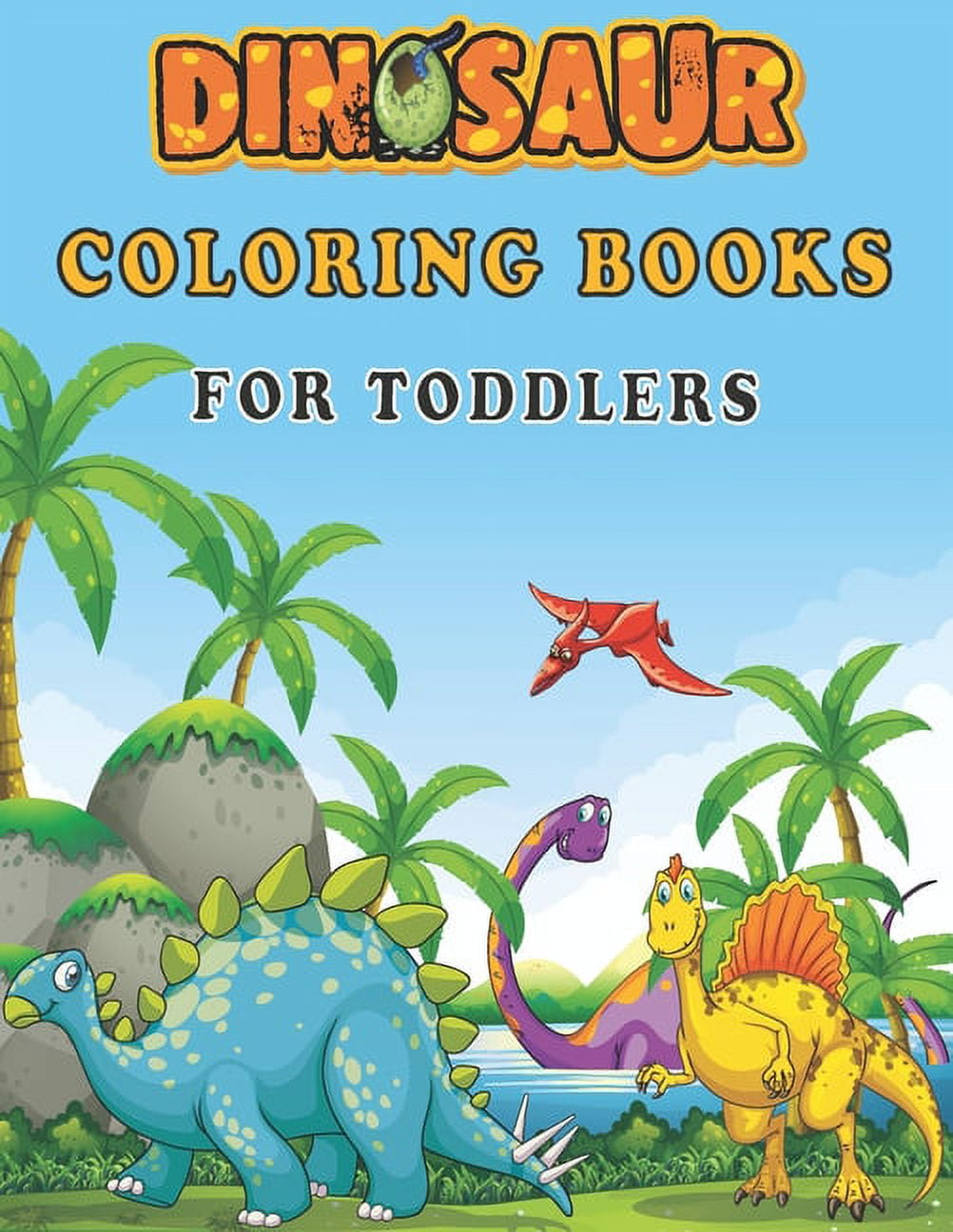 Dinosaur Coloring Books For Toddlers: A toddlers coloring books ( boys ...