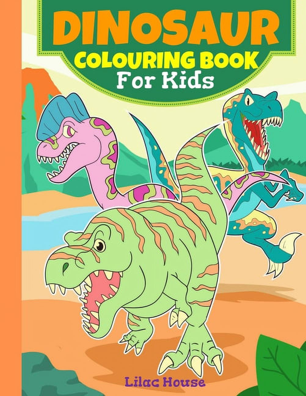 Dinosaur Colouring Book For Kids: Hours of fun with this creative cute ...