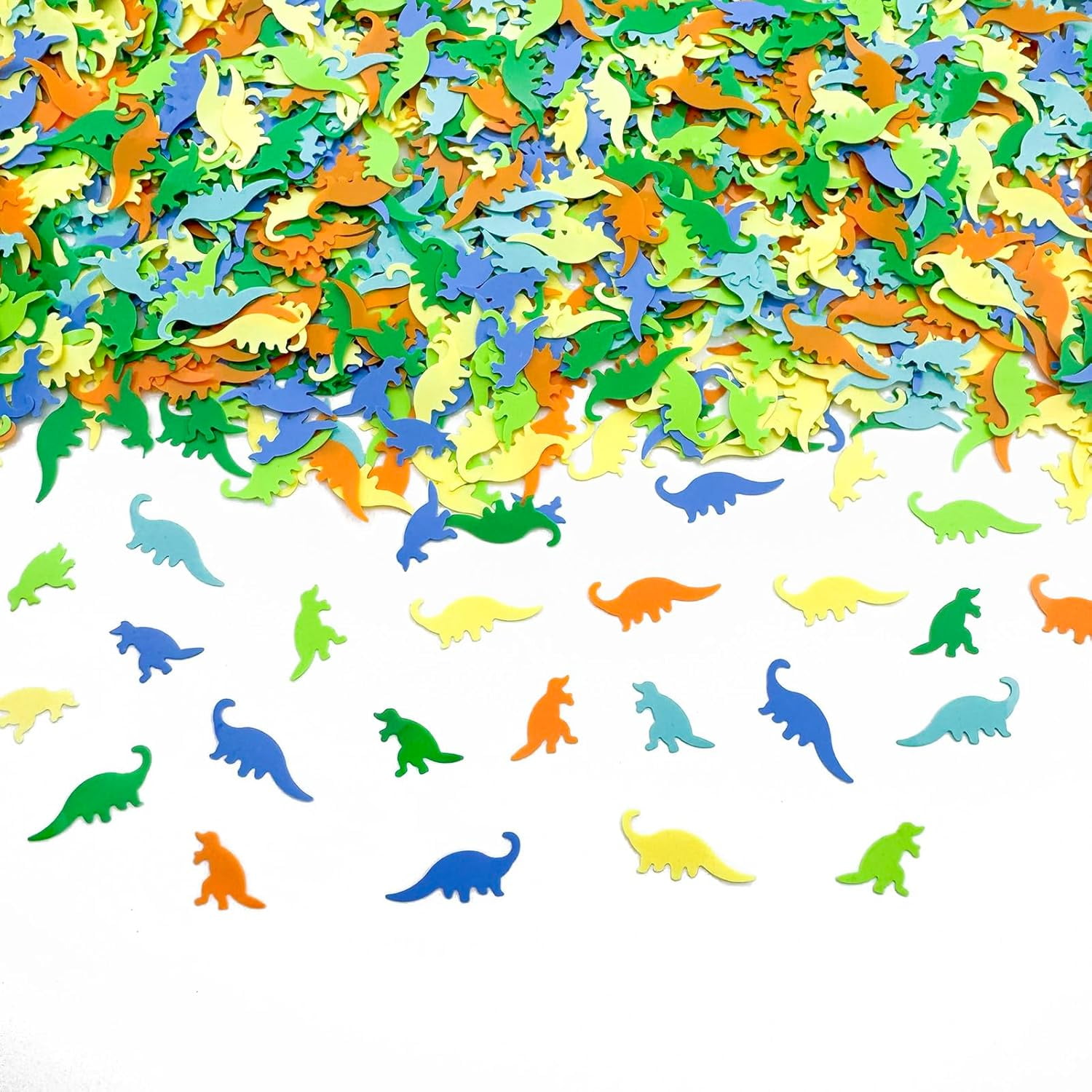 Dinosaur Confetti for Kids Birthday Party Decorations, Colorful Foil ...