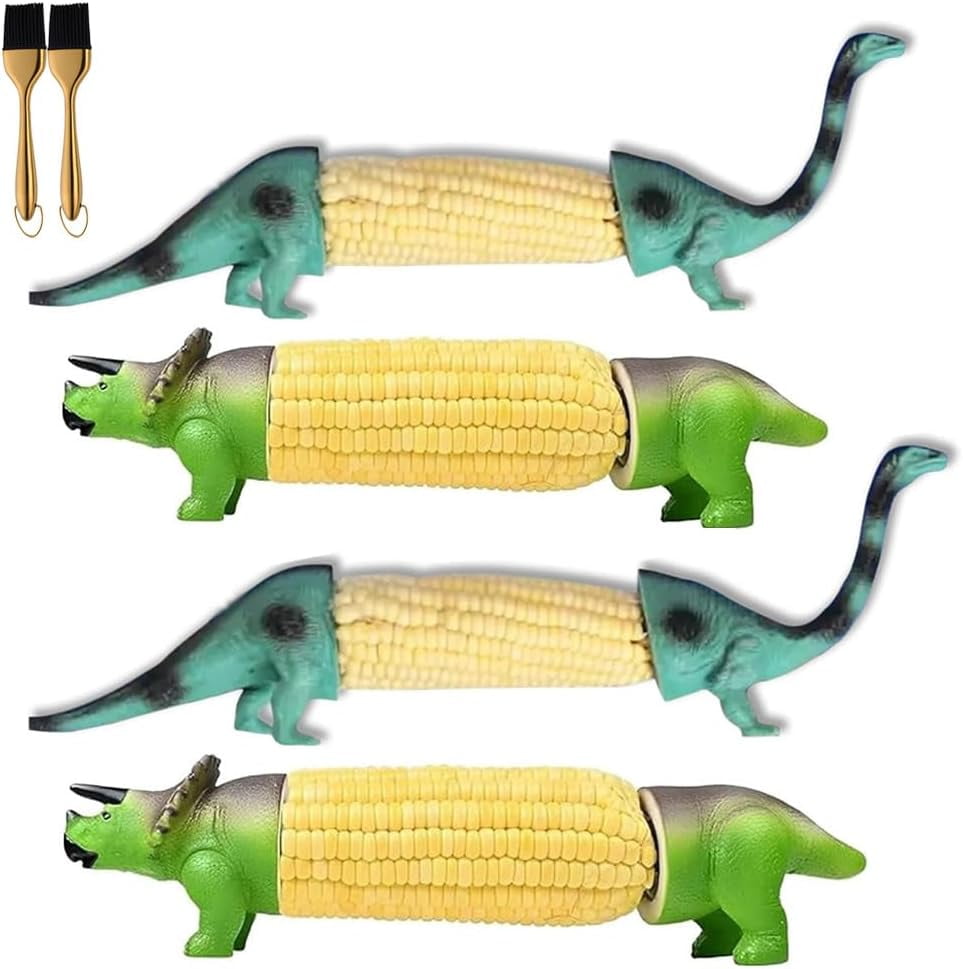 Dinosaur Corn Cob Holders, Dino Corn Cob Holders, Dino Corns on The ...