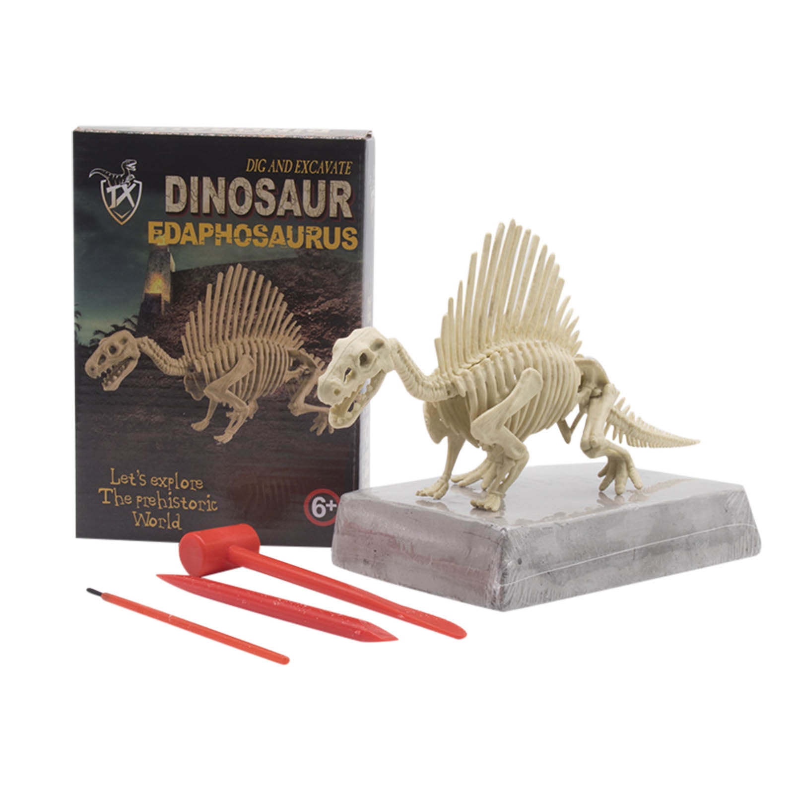Dinosaur Digging Game Kit Kids Dinosaur Sandbox Activity Set - Walmart.com