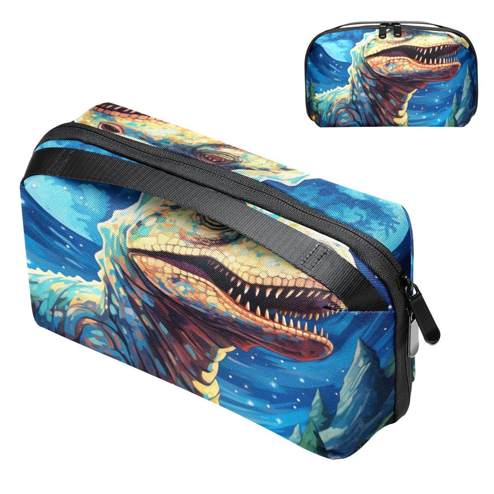 Dinosaur Digital Bag Organizer Travel Case with Oxford Fabric ...