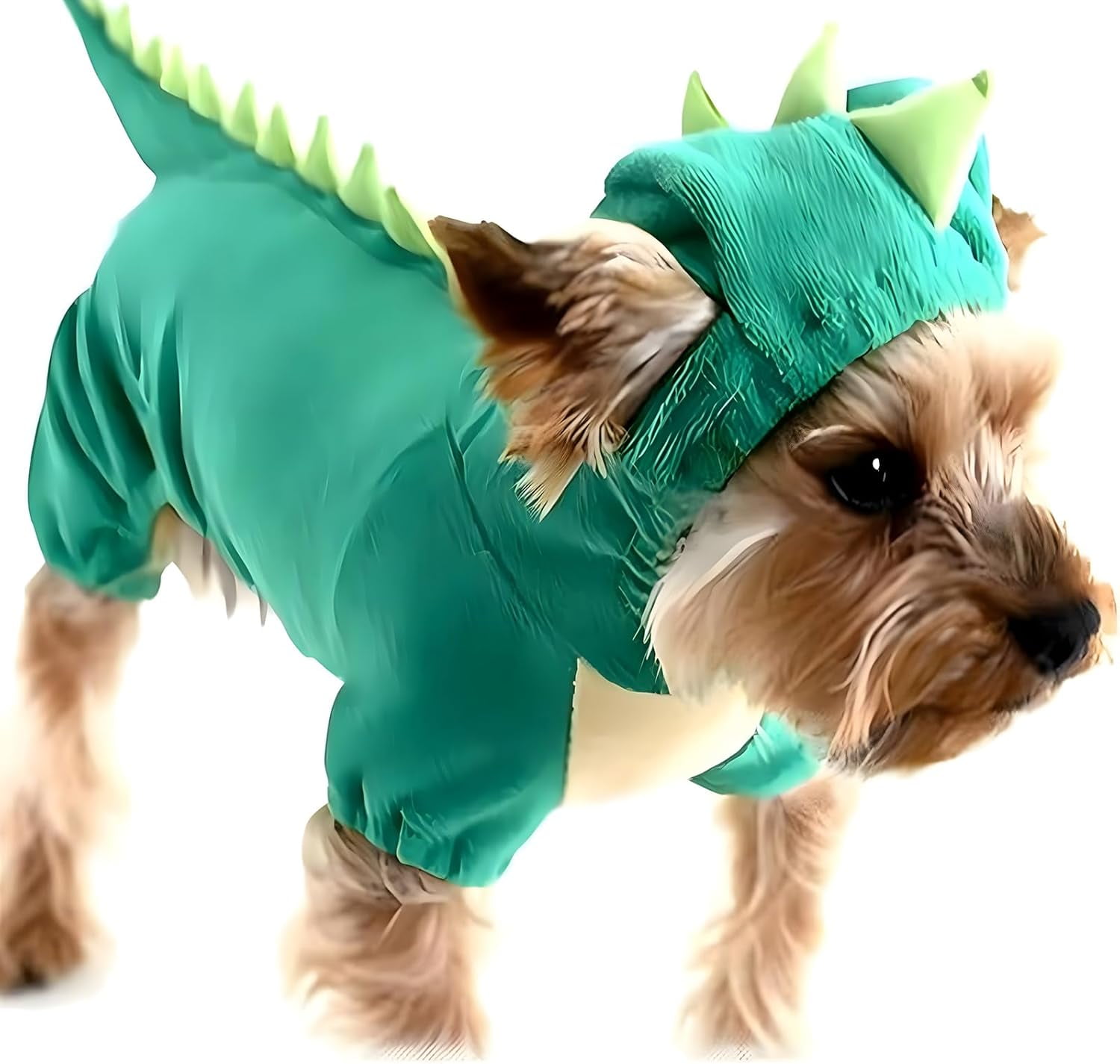 Dinosaur Dog Halloween Costume Pet Hoodie for Small Medium Dogs Cats ...