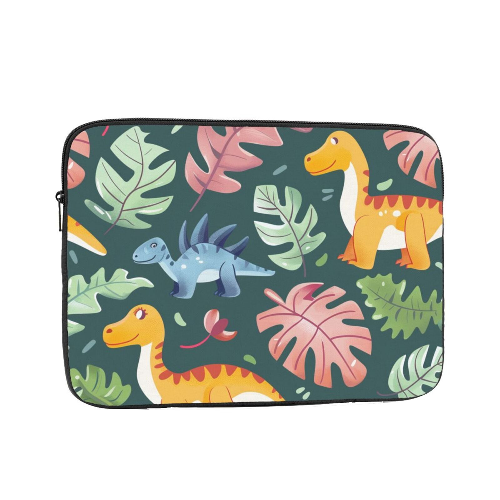 Dinosaur Doodle Laptop Sleeve Bag Compatible With MacBook Air / Pro ...