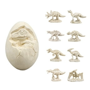 12PCS Dinosaur Digging Fossil Kit with 12 Dinosaur Eggs, brush Tools ...