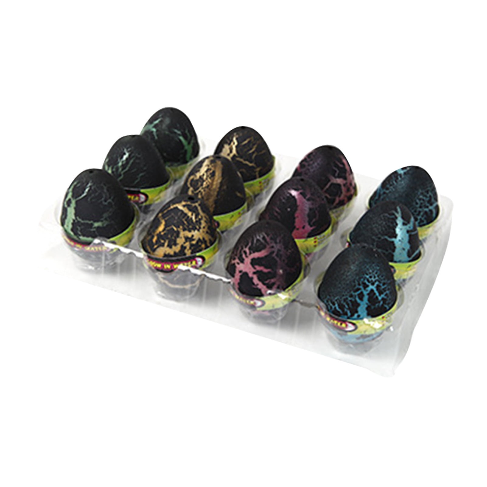 Dinosaur Egg Hatching Dino Egg Grow in Water Crack with Assorted Color ...