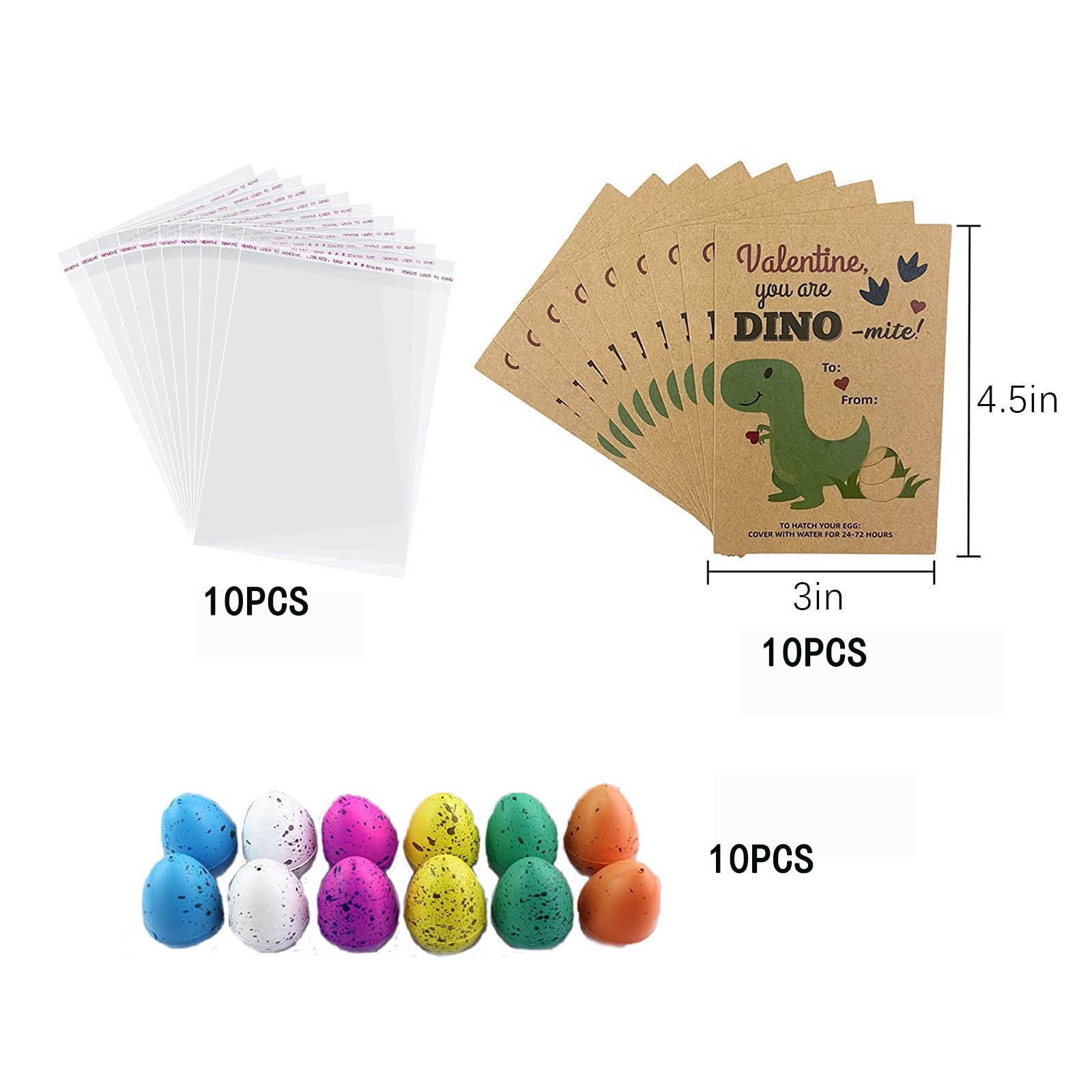 Dinosaur Egg Hatching Science Kit with Growing Cards, Educational ...