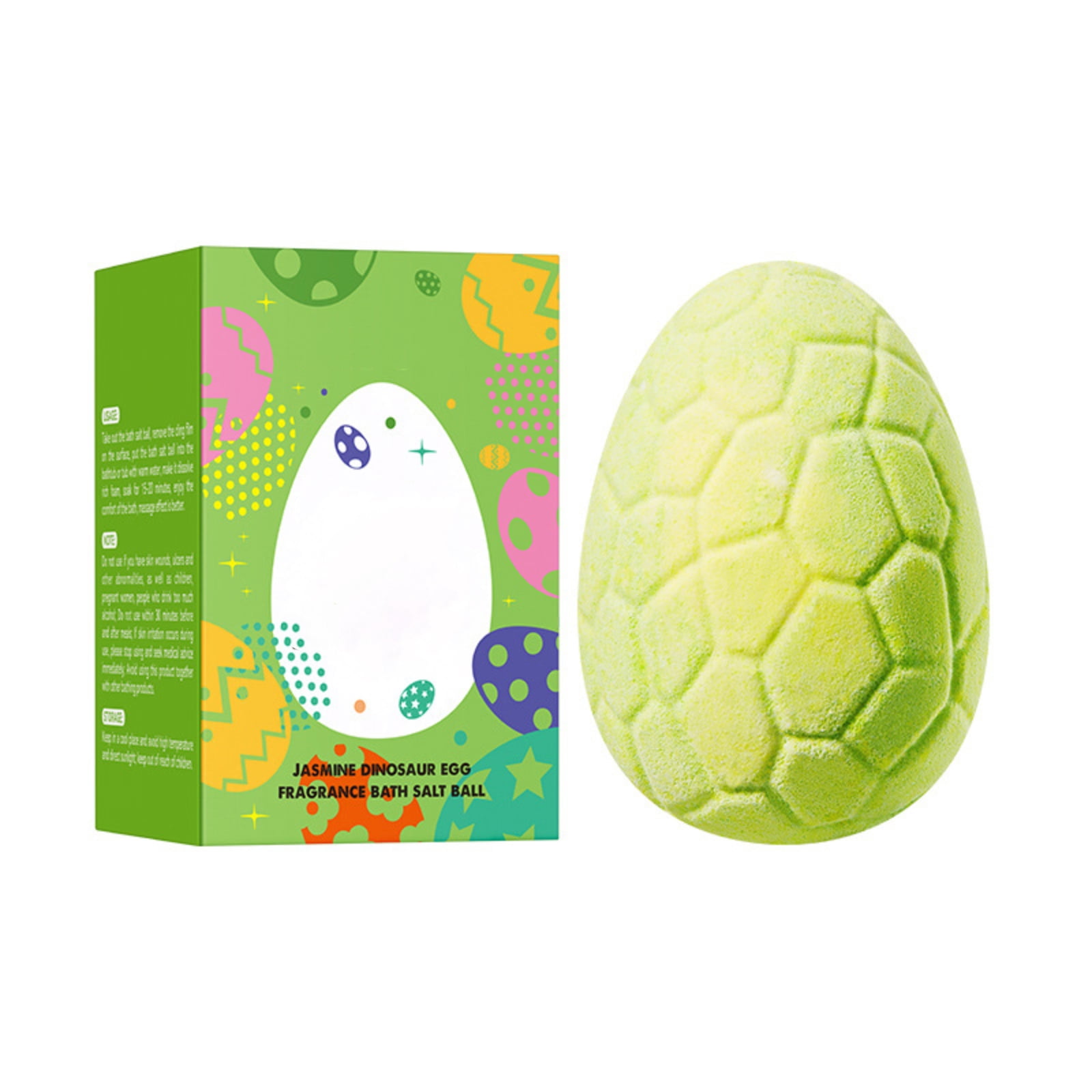 Dinosaur Egg Shaped Effervescent Fizzer with Hidden Toy, Interactive ...