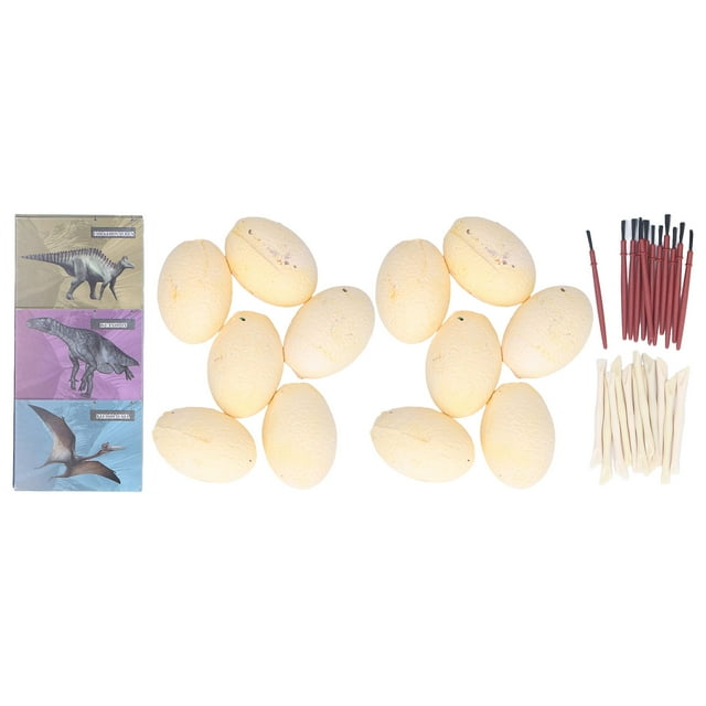 Dinosaur Eggs Dig Kit Clay Material Vivid Exquisite DIY Archaeological ...