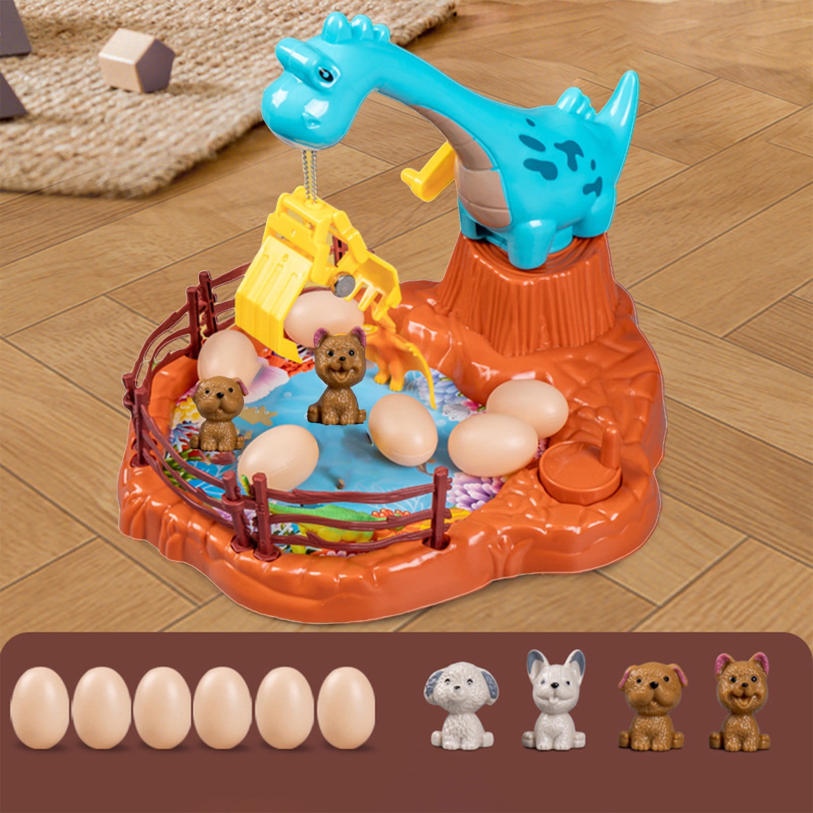 Dinosaur Eggs Dig Kit Toys - Dino Fossil Eggs Excavation Kit w Play Mat ...