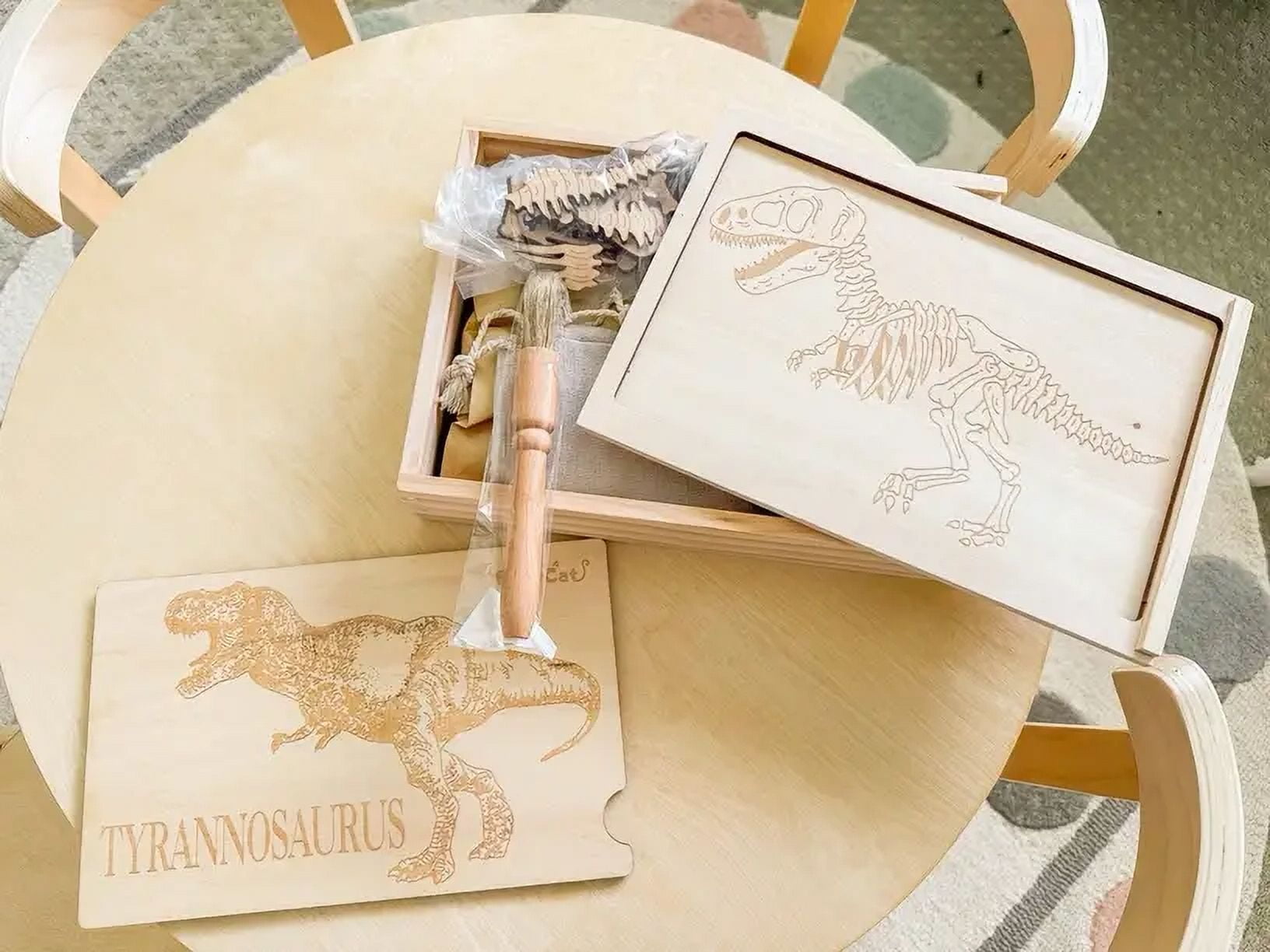 Dinosaur Excavation Archaeology Dig Kit for Kids, Fossil Explore ...