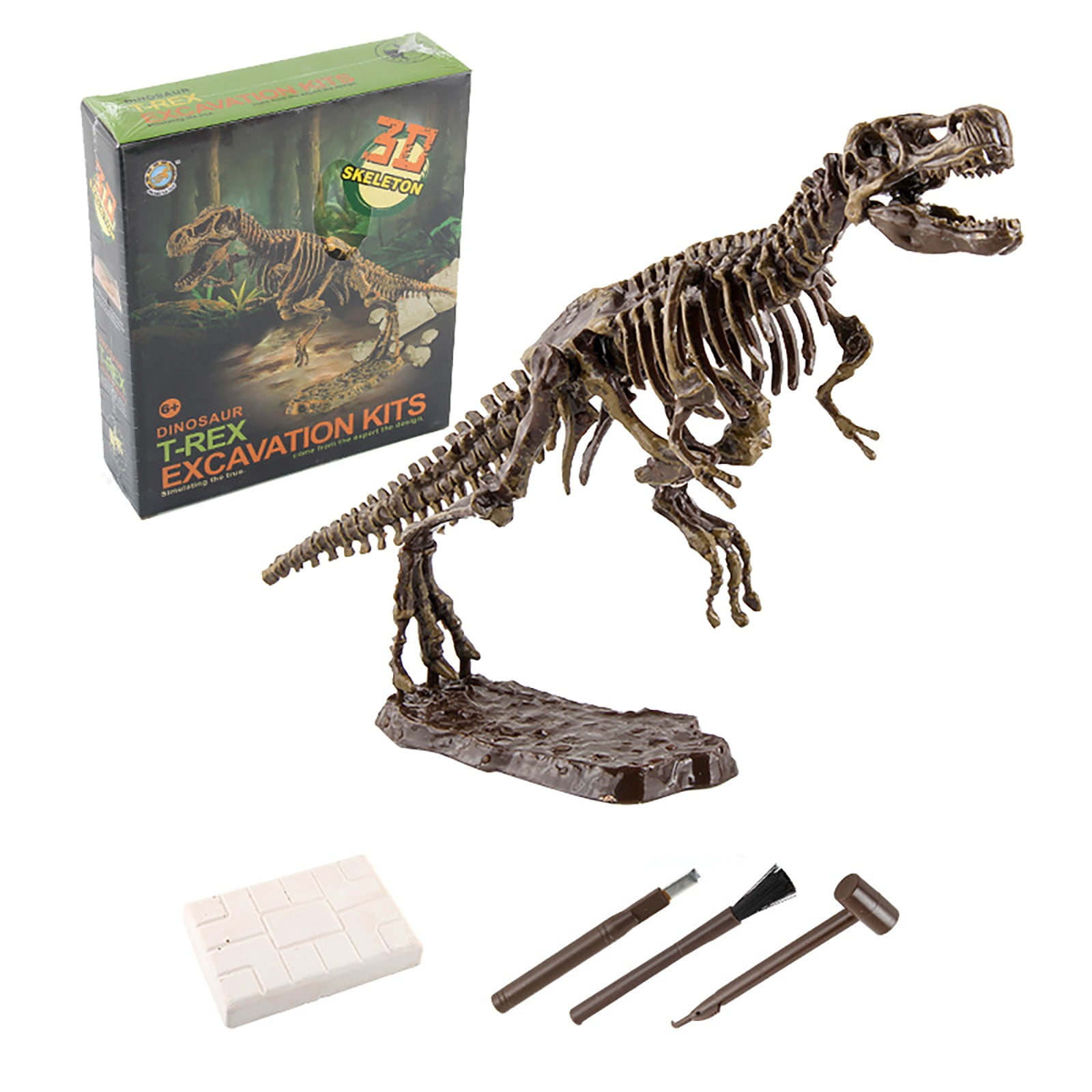 Dinosaur Excavation Kits for Kids,Dino Dig Kits T-Rex,Triceratops and ...