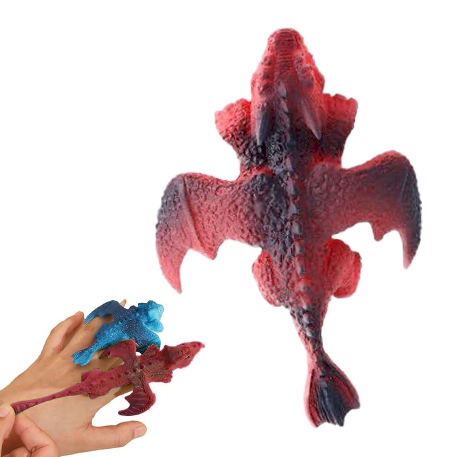 Dinosaur Finger Toys 2024 New Stretchy Dinosaur Toys Multipack Stretchy ...