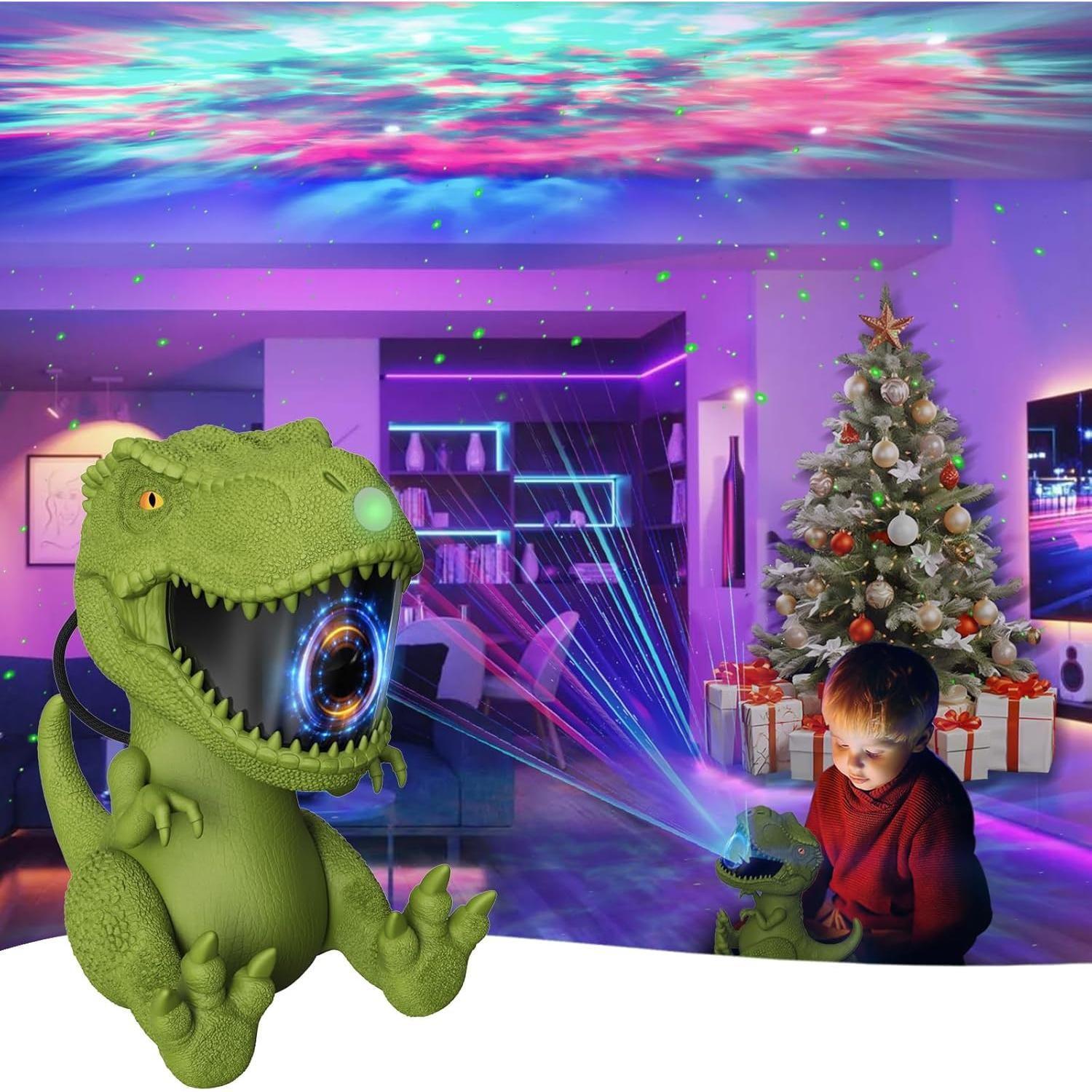 Dinosaur Galaxy Projector, Star Night Light, Dinosaur Starry Nebula ...