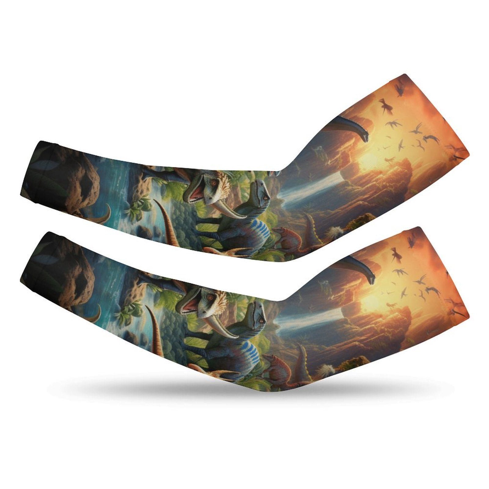 Dinosaur Gardening Sleeves Farm Sun Protection Arm Cooling Sleeves ...