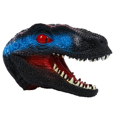 Soft Hand Puppet Rubber Realistic 6 Inch Tyrannosaurus Rex Dinosaur ...