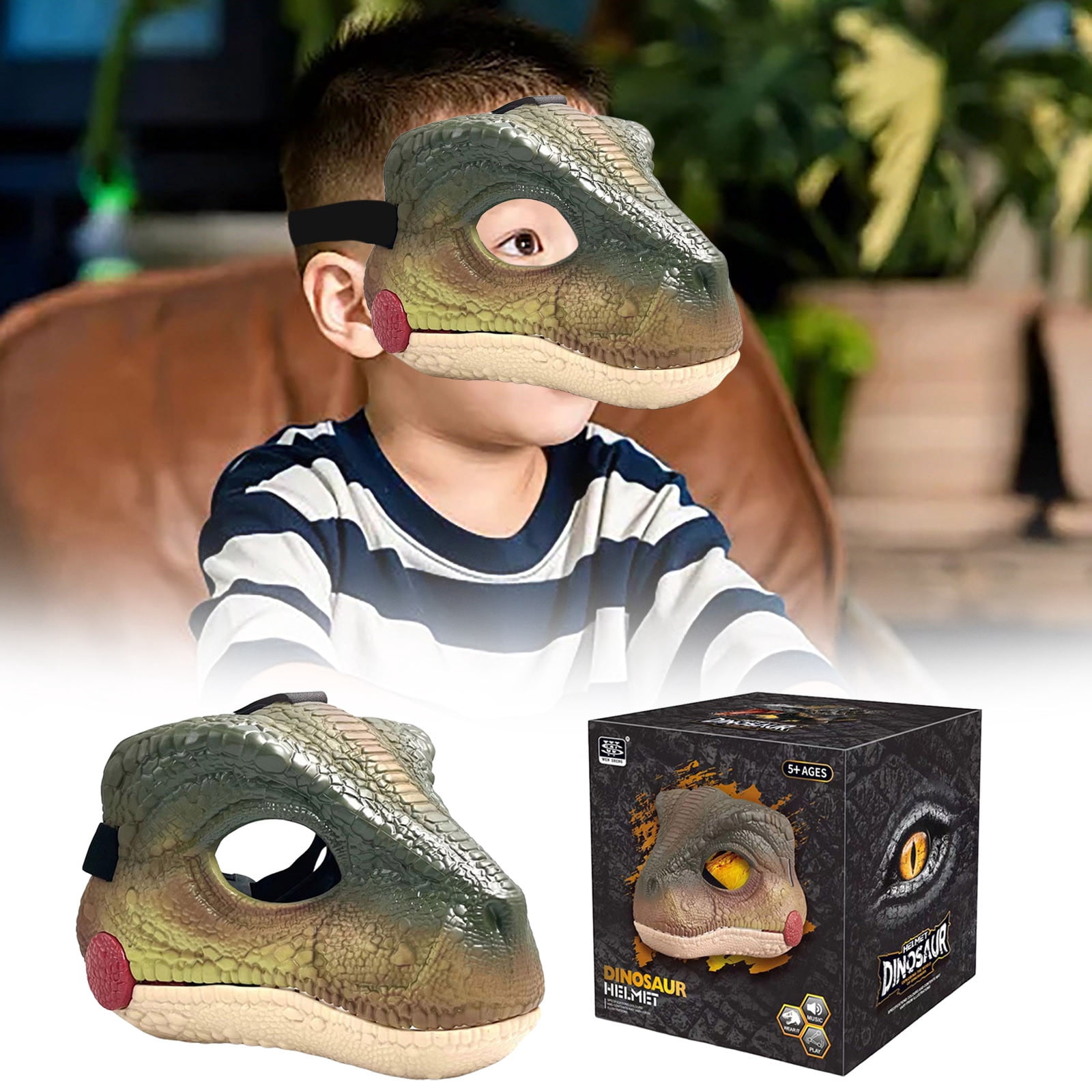 Dinosaur Hard Plastic Moving Jaw Roaring Dinosaur Can Be Painted ...