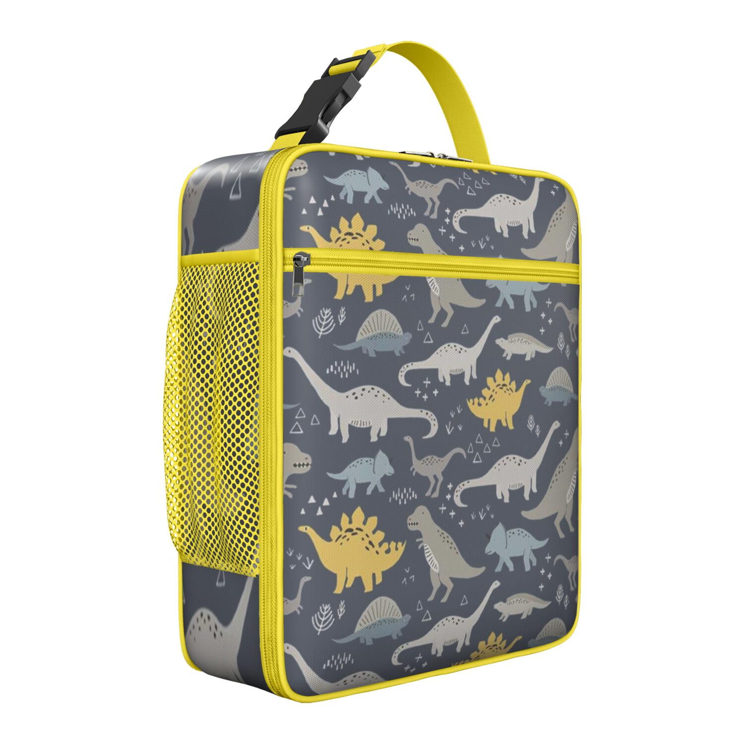 Dinosaur Insulated Lunch Box Men Reusable Lunch Tote Bag Fit Most Bento ...