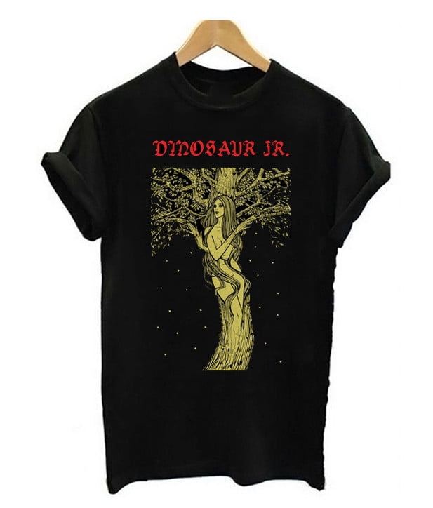 Dinosaur Jr Band T shirt Black Heavy Cotton Gifl For Friend Size S-5xl ...