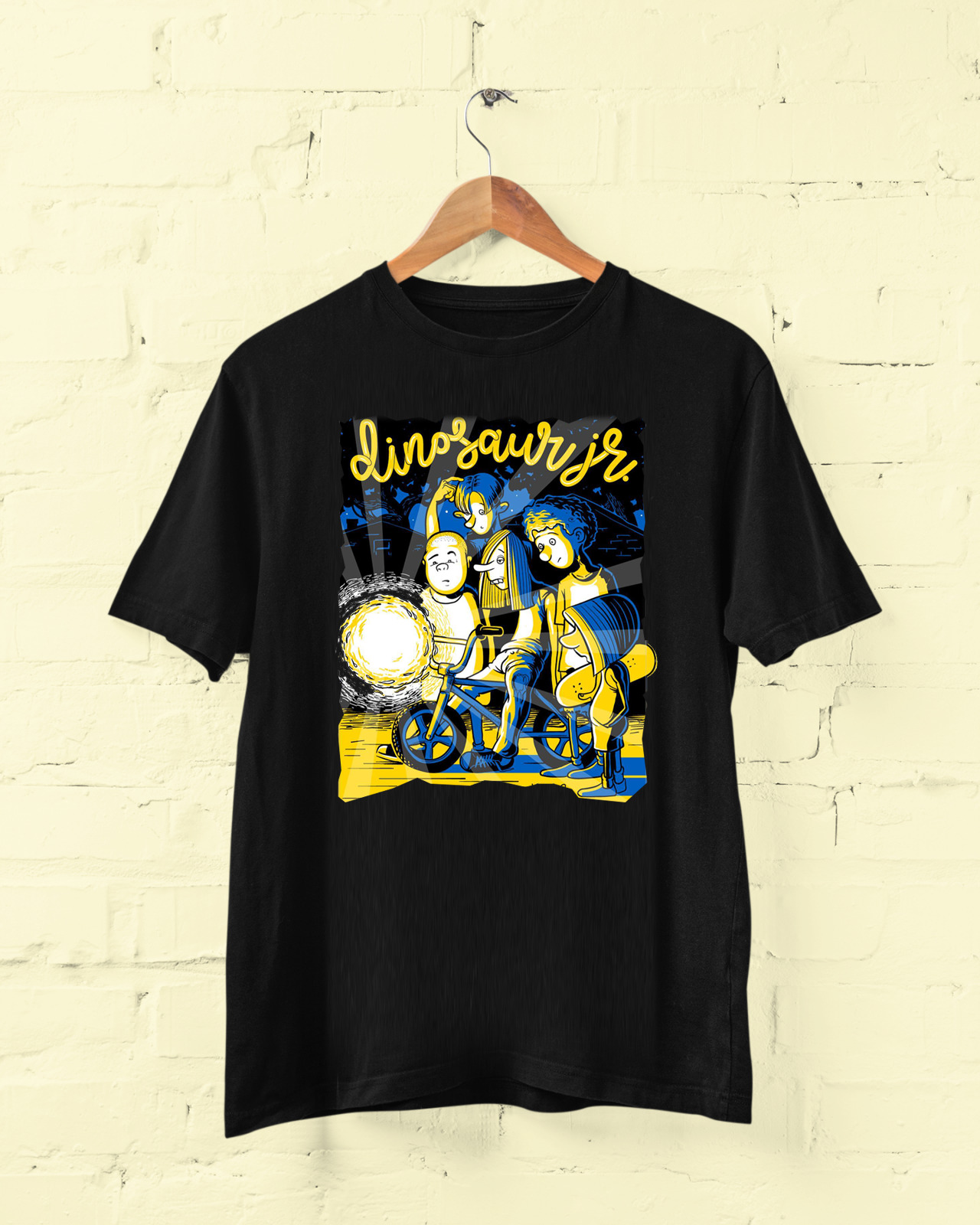 Dinosaur Jr Member T shirt Cotton Black Short Sleeve All Size S To 4XL ...