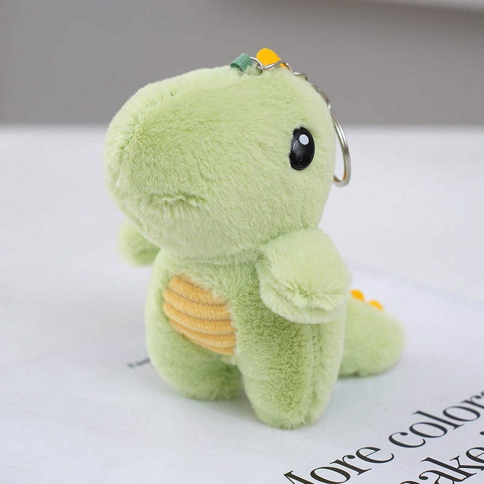 Dinosaur Keychain Stuffed Animal Key Ring Dinosaur Key Chain Purse ...