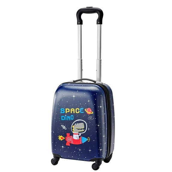 Dinosaur Kids Luggage Set 2 Piece 18 Inch Hardside Rolling Suitcase ...