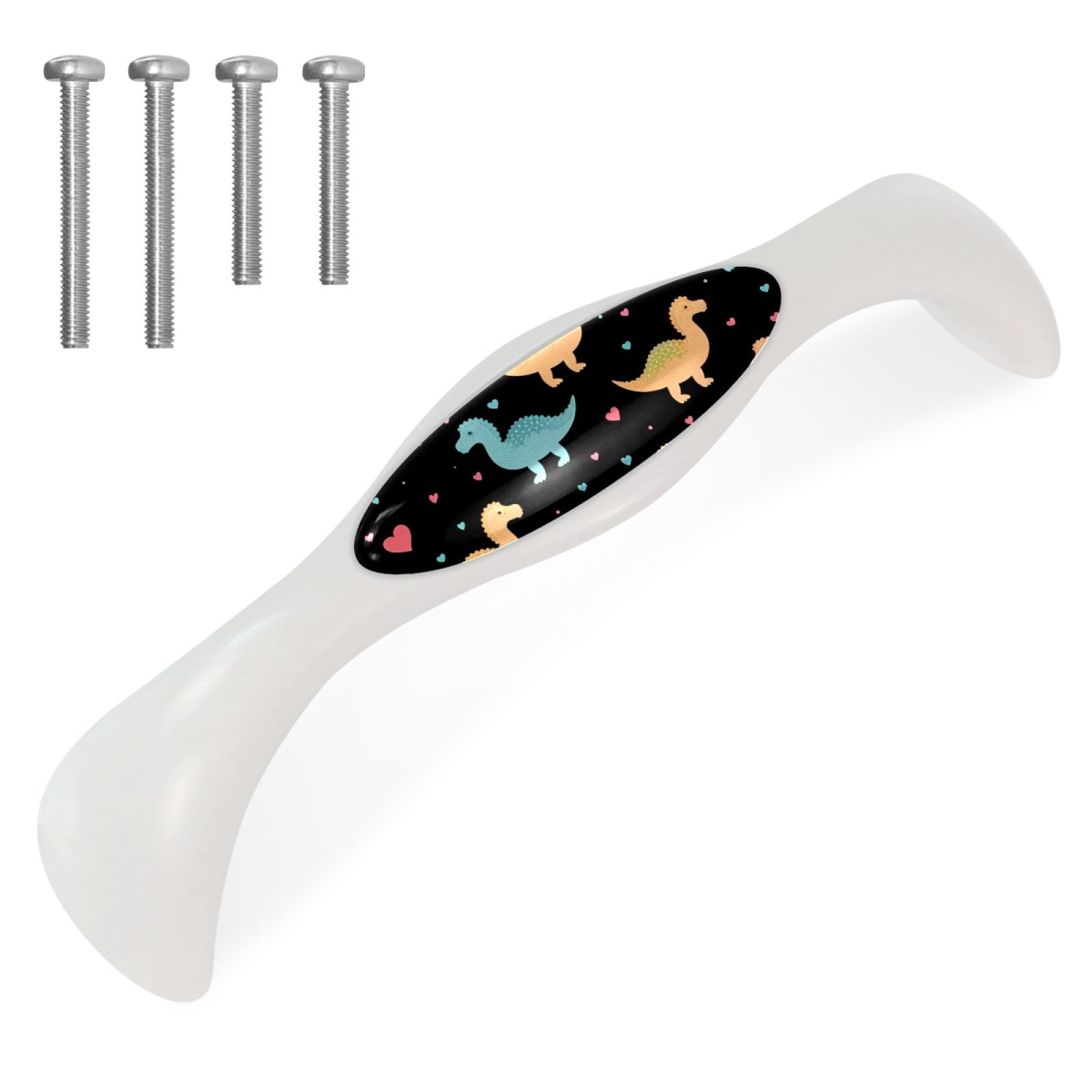 Dinosaur Kitchen Cabinet Pull Knobs Drawer Hardware Handles for Door ...