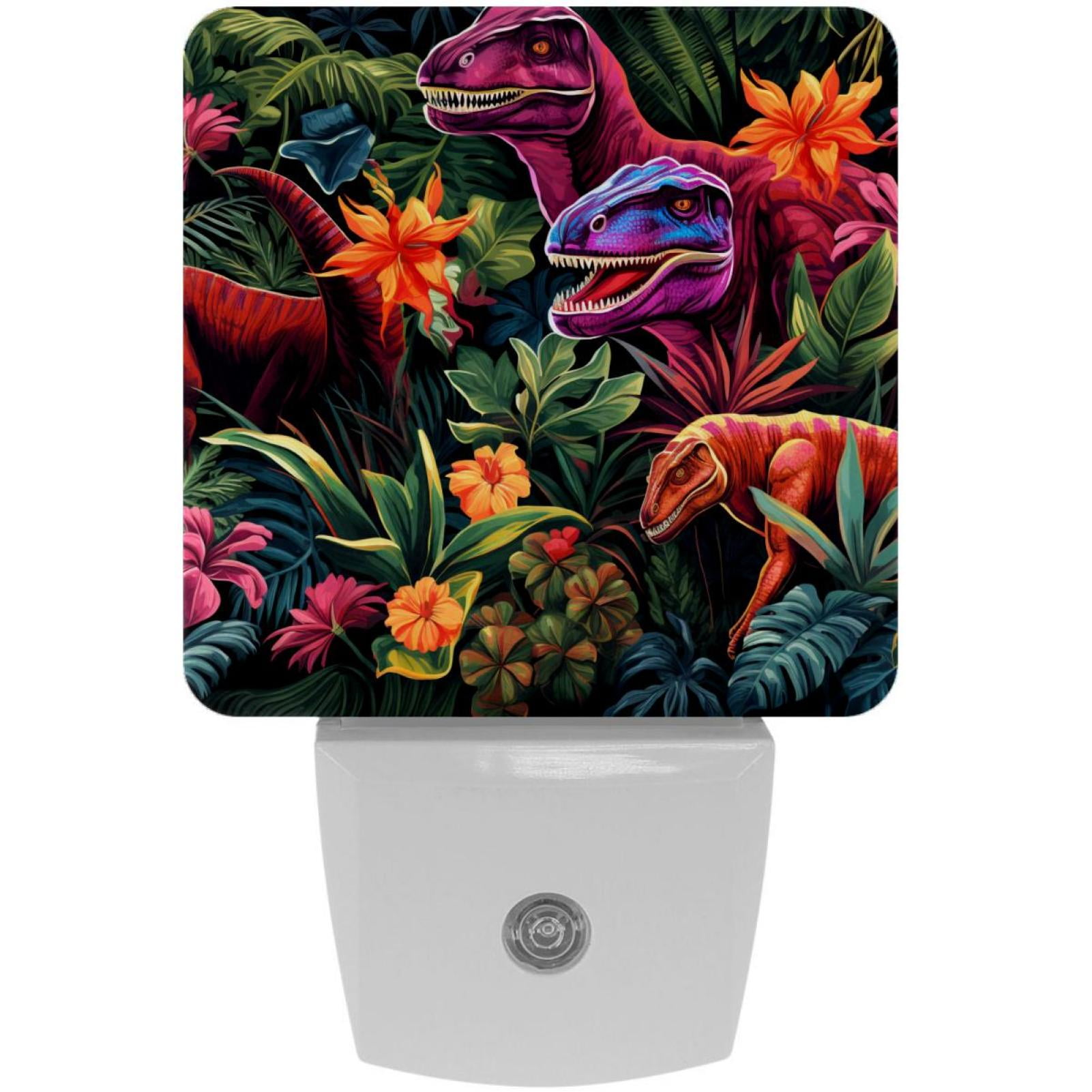 Dinosaur LED Square Night Lights - Compact and Multifunctional ...