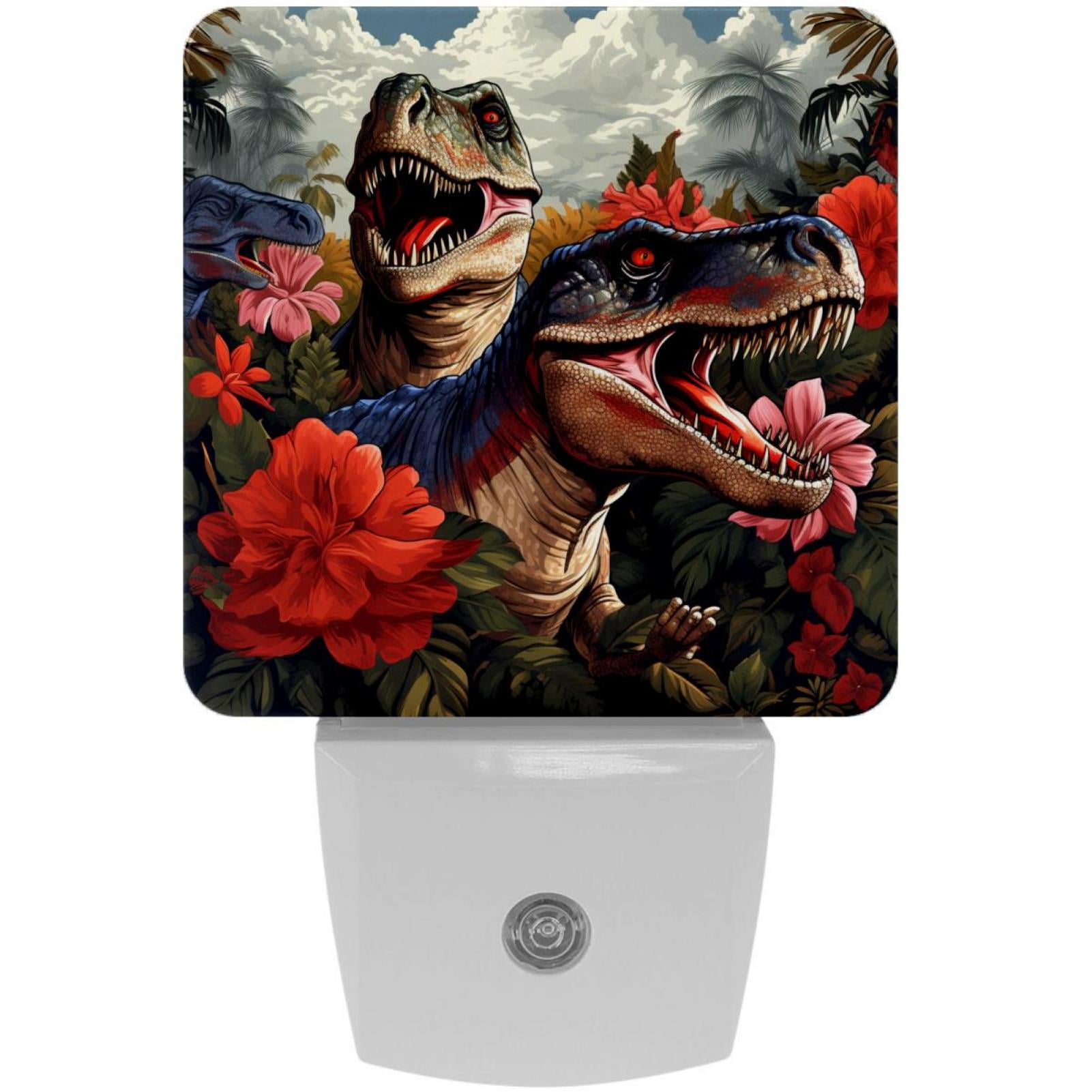 Dinosaur LED Square Night Lights - Energy Efficient and Stylish Decor ...