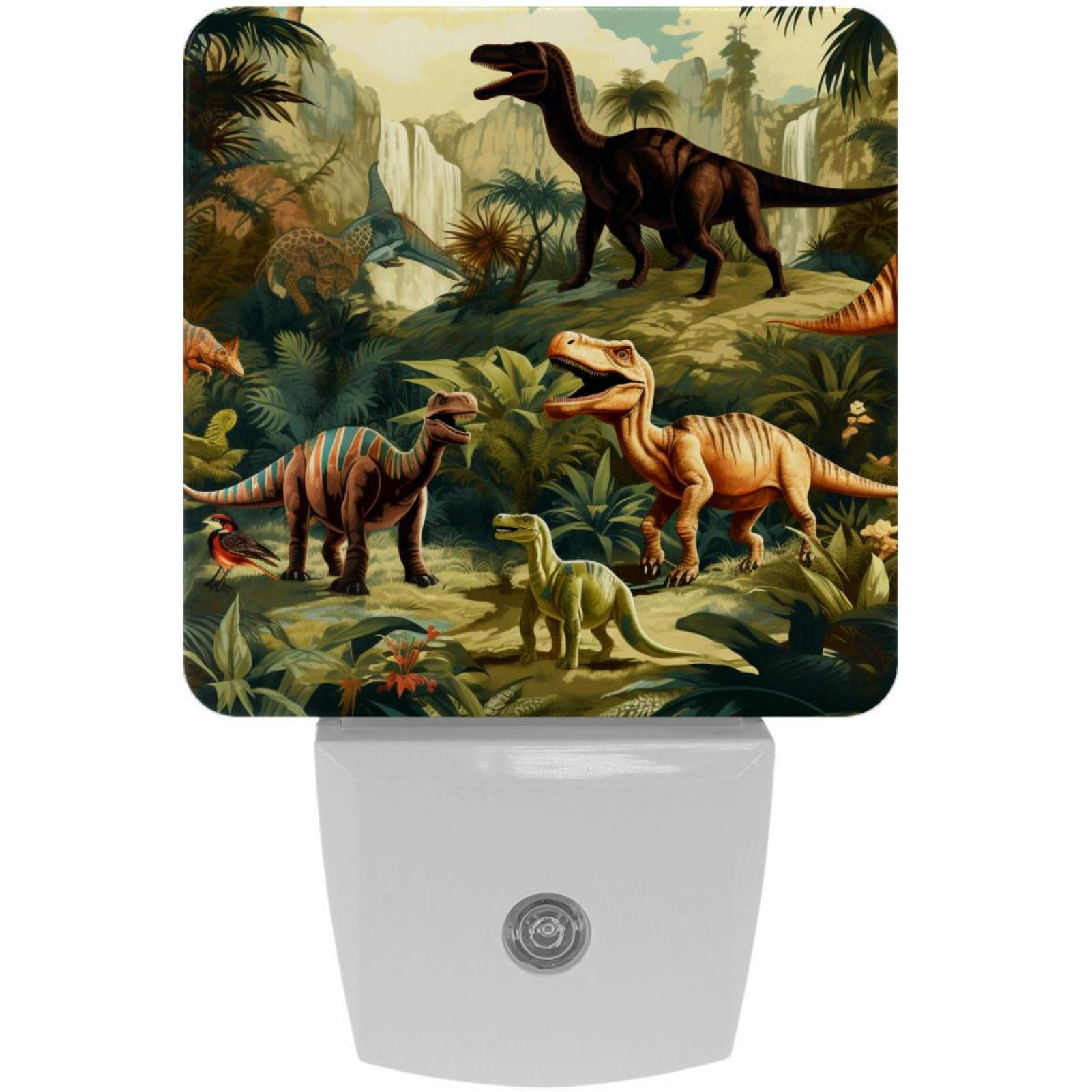 Dinosaur LED Square Night Lights - Modern Design, Energy Efficient ...