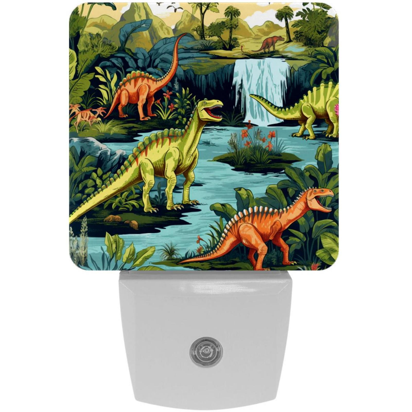 Dinosaur LED Square Night Lights - Modern Design, Energy Efficient ...