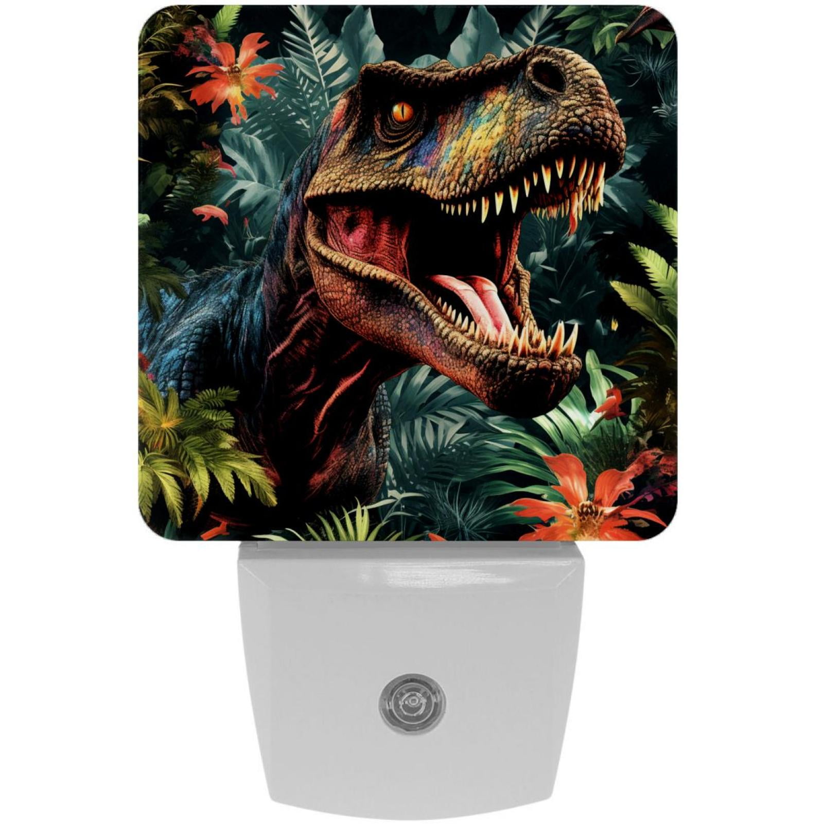 Dinosaur LED Square Night Lights - Stylish and Convenient Illumination ...