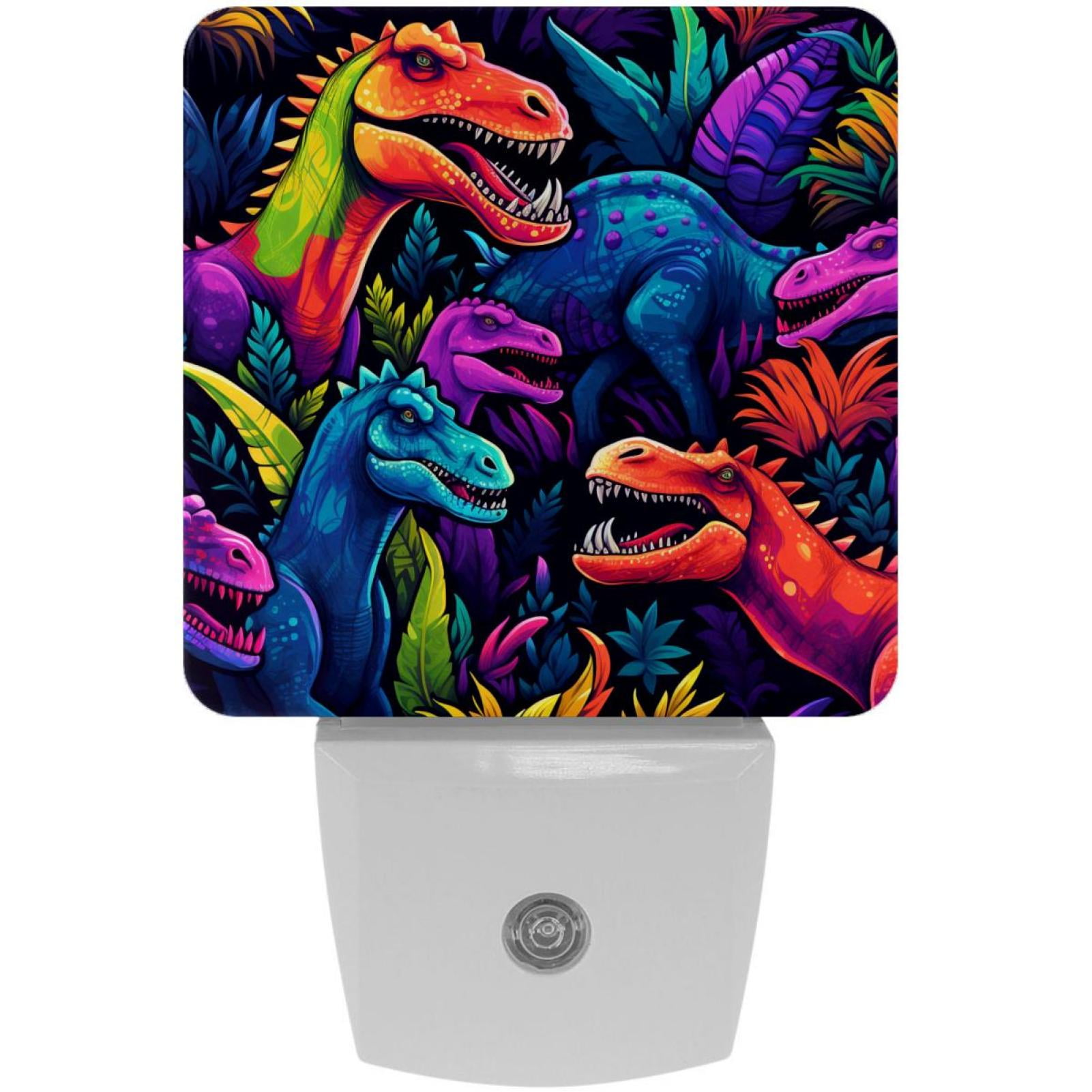 Dinosaur LED Square Night Lights - Stylish and Energy-Efficient ...