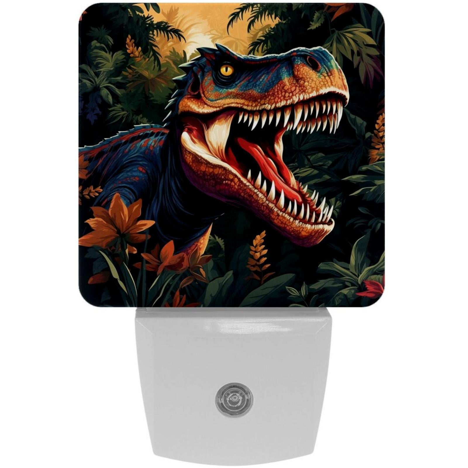 Dinosaur LED Square Night Lights - Stylish and Energy-Efficient Room ...