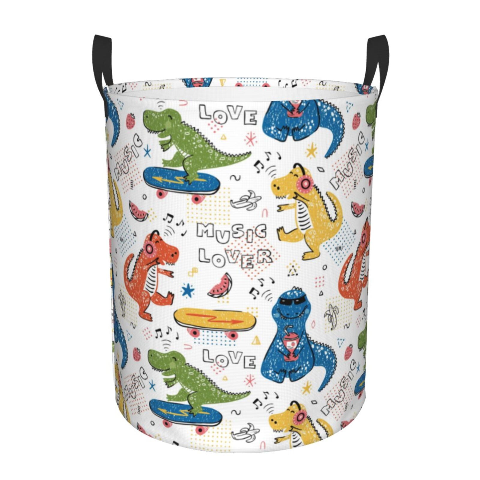 Dinosaur Laundry Basket, Laundry Hamper Waterproof Laundry Bag Clothes ...