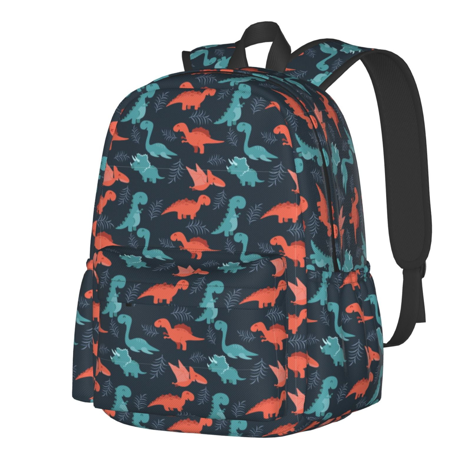 Dinosaur Leaf Backpack for Men Women Laptop Backpack Hiking Backpack ...