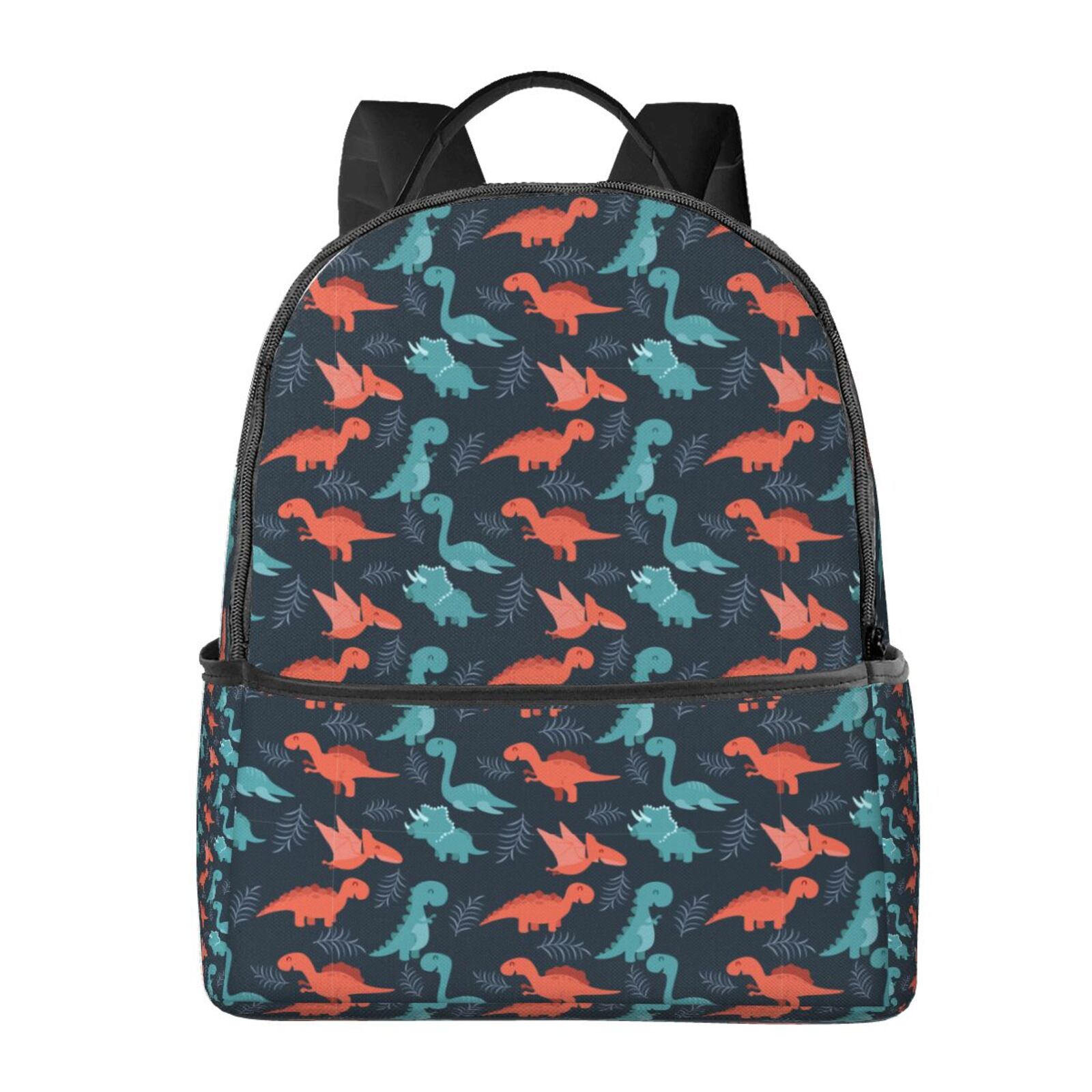 Dinosaur Leaf Backpack for Men Women Laptop Backpack Hiking Backpack ...