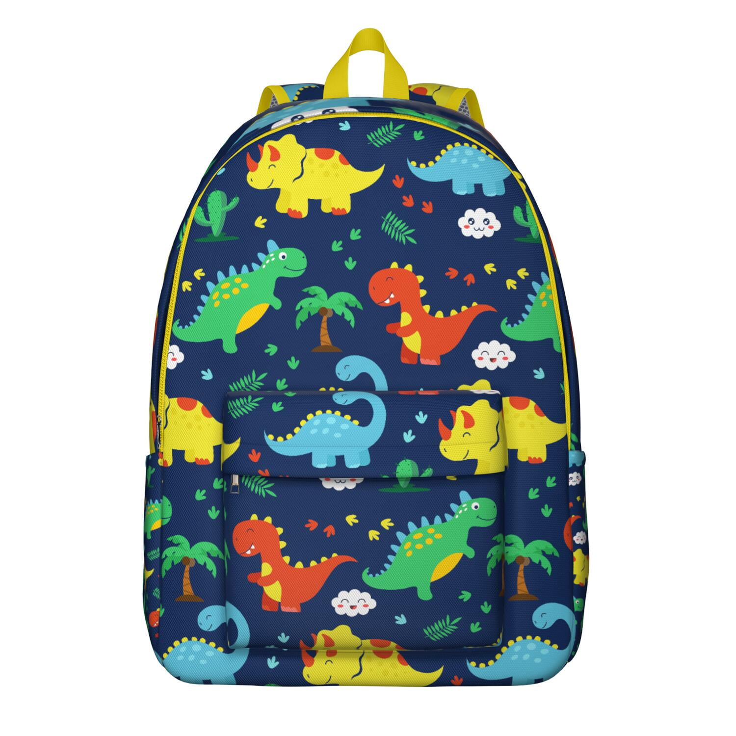 Dinosaur Lover Backpack for Women and Teens, Lightweight Travel Daypack ...