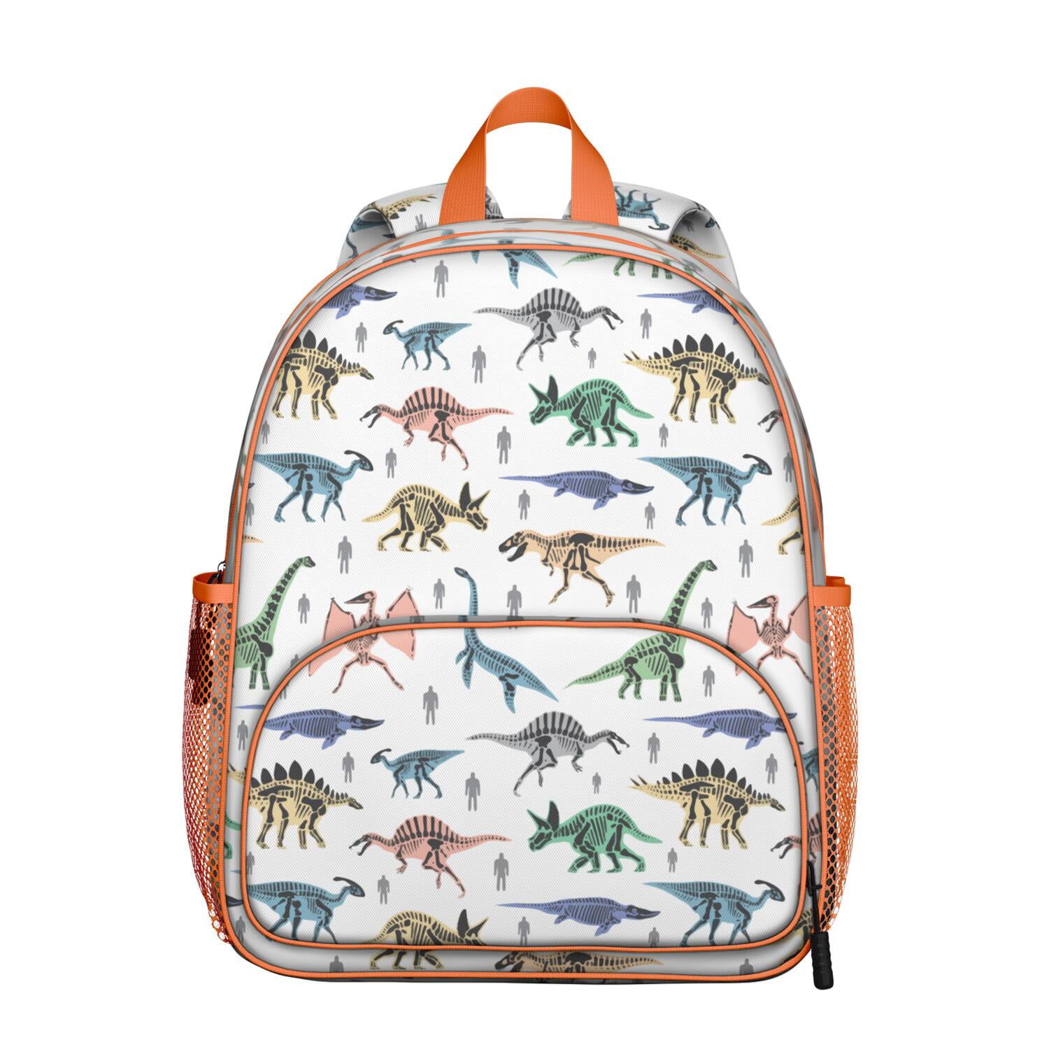 Dinosaur Lover’s Student Backpack – Funny Dino Cartoon Design with Bold ...