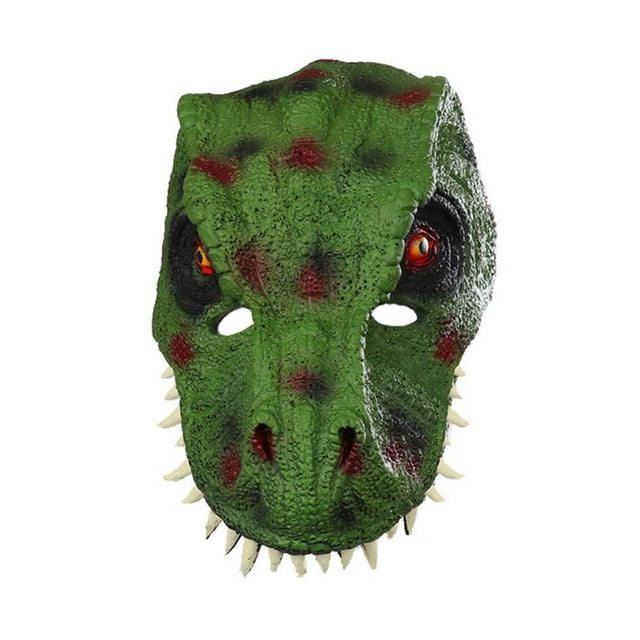 Dinosaur Mask Headgear, Halloween Party Animal T-Rex Dinosaur Head Mask ...