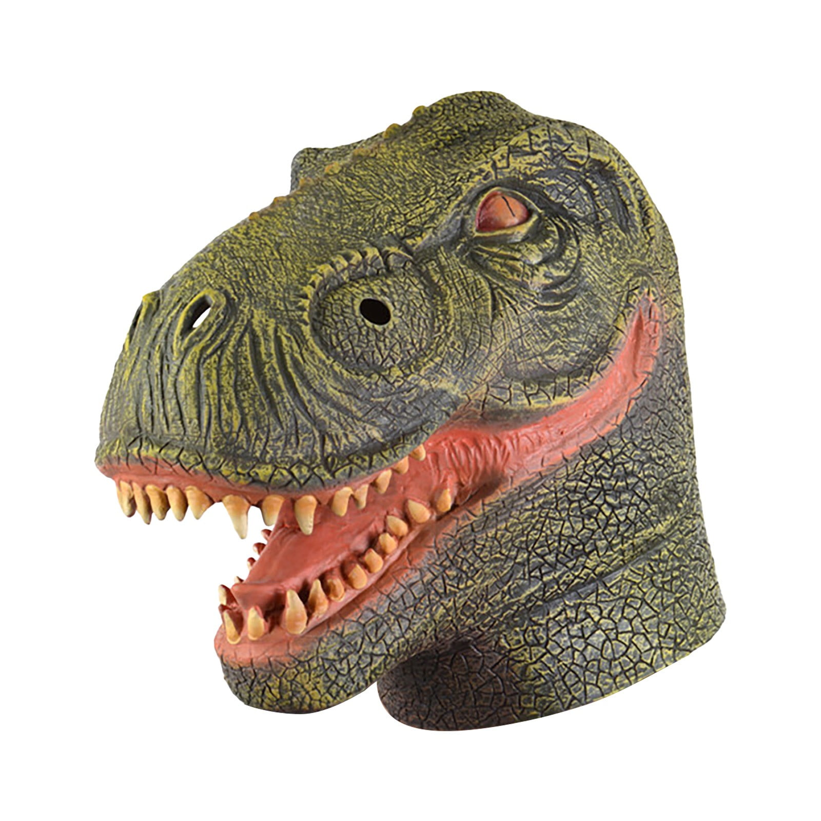 Dinosaur Mask with Opening Jaw, Realistic Texture and Color, Eye and ...