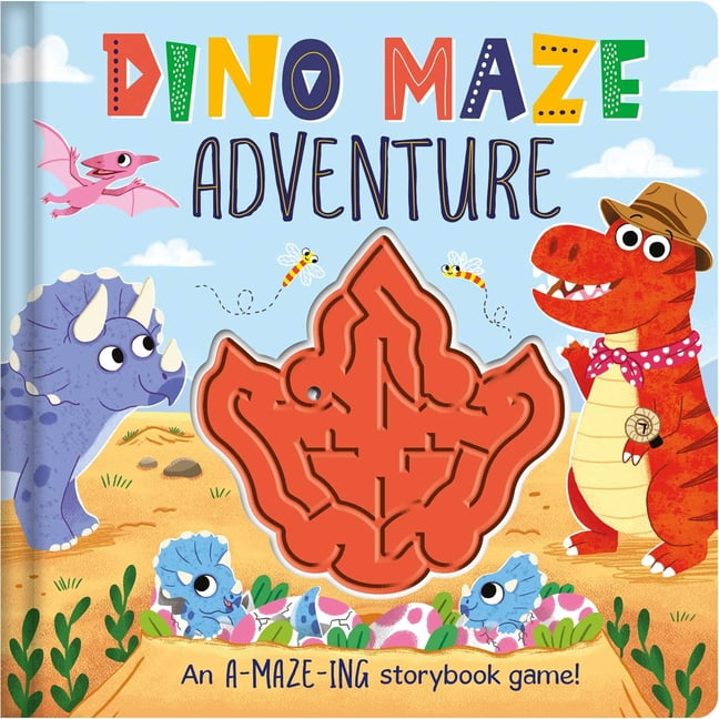 Dinosaur Maze Adventure : with Interactive Maze (Other) - Walmart.com