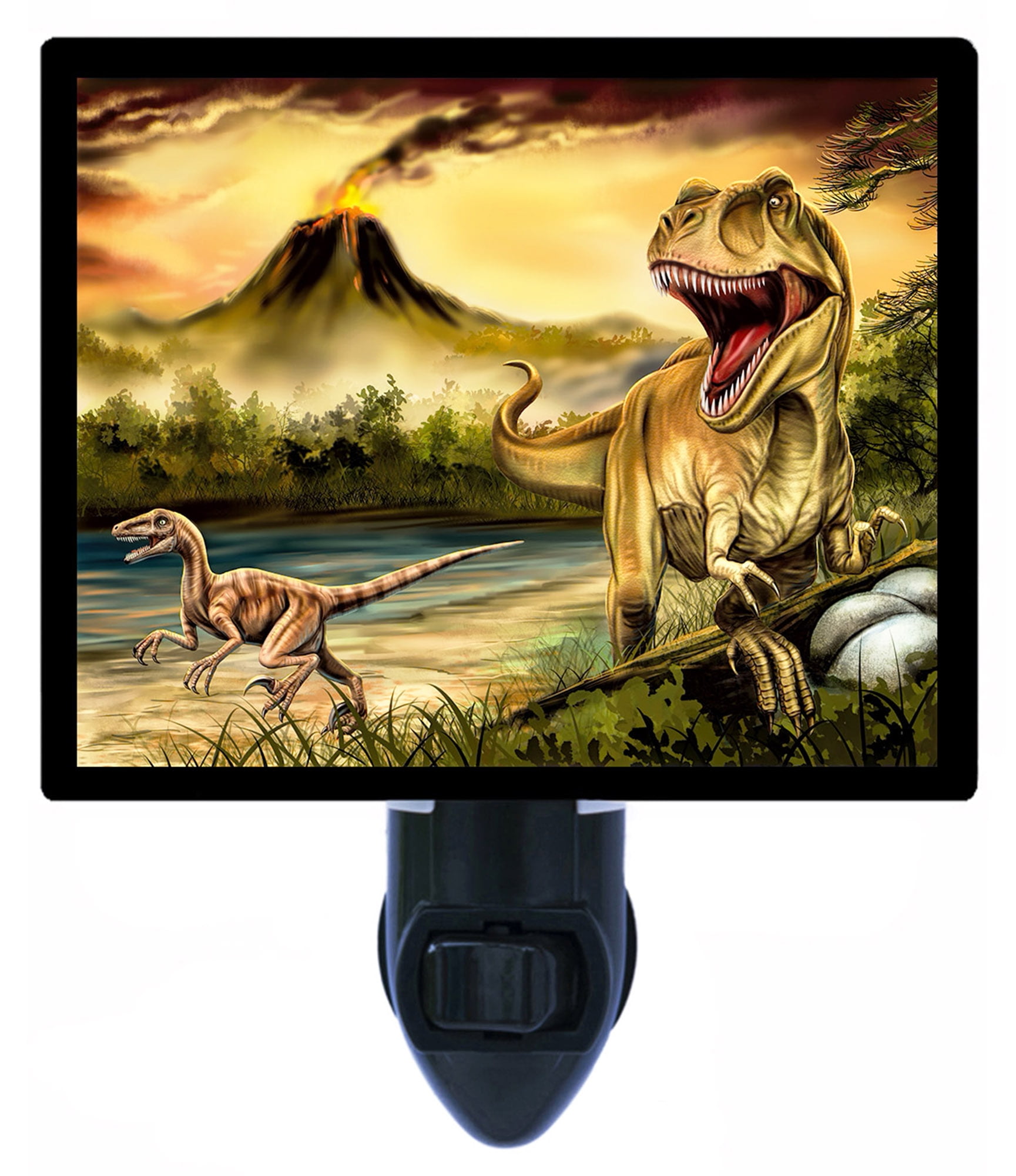 Night Light - Dinosaurs. | Dinosaur Theme, Includes Free Switchable ...