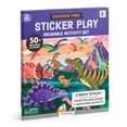 Dinosaur Park Sticker Play Reusable Activity Set (Hardcover) - Walmart.com