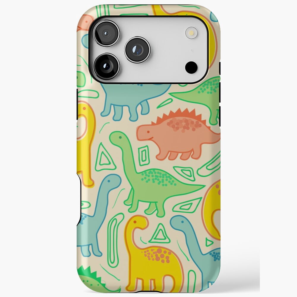 Dinosaur Party Cute Funny Colorful Dino Celebration Case for iPhone 11 ...