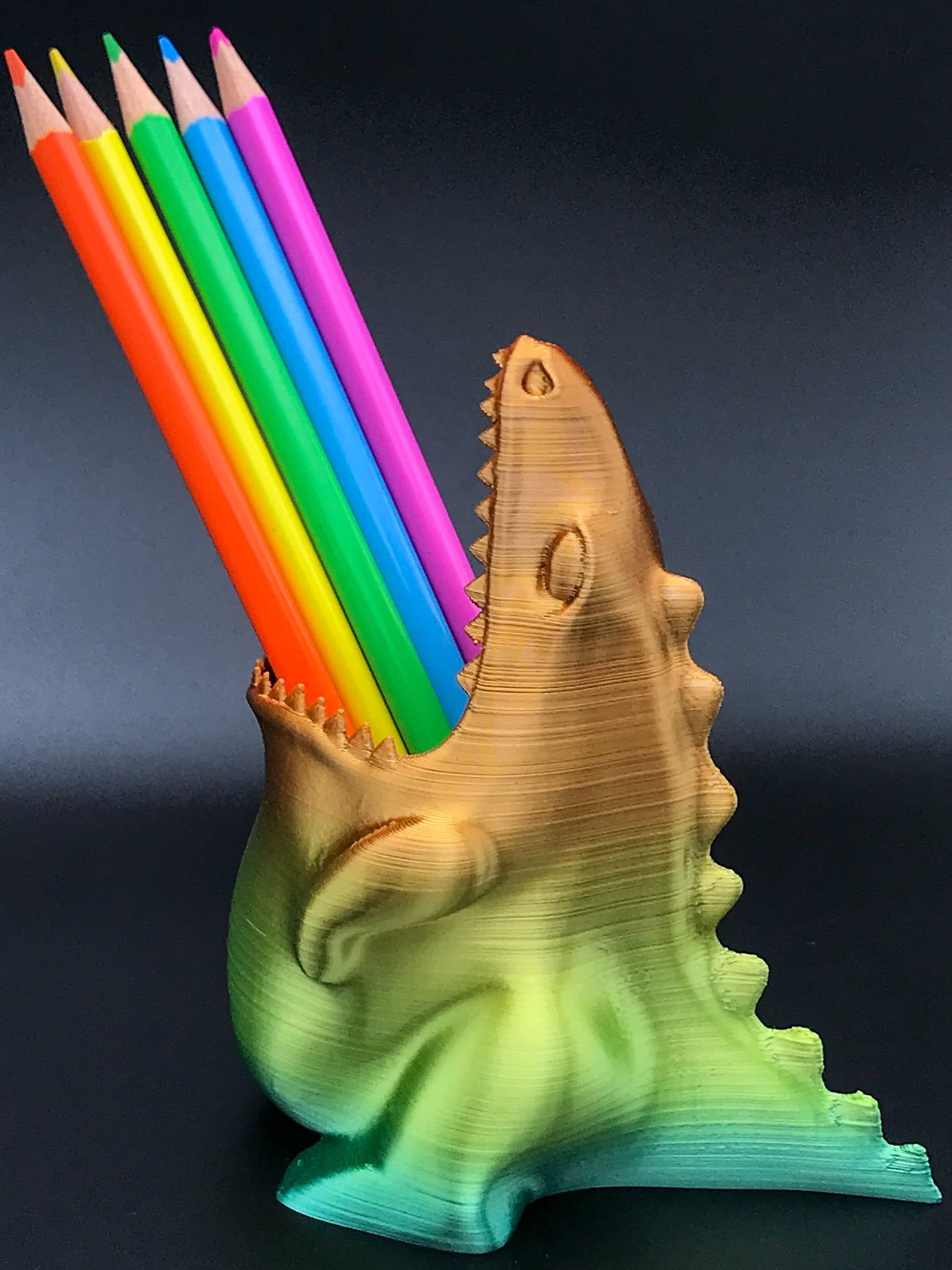 Dinosaur Pen/Pencil Holder | Gluttonosaurus, aka Gobbleosaurus ...