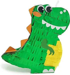 Dinosaur Pinata for Dinosaur Theme Party Favor with Smile & Yellow ...