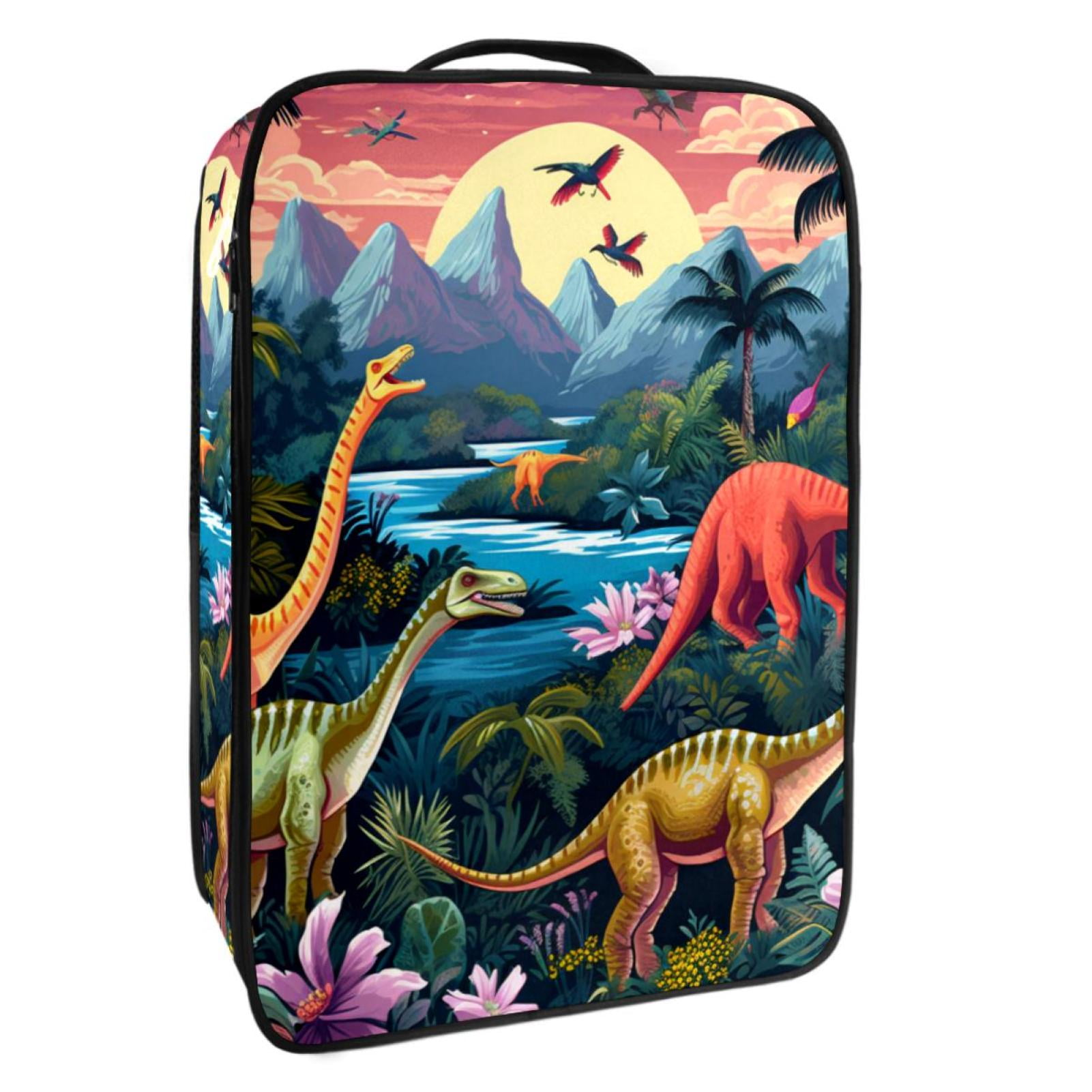 Dinosaur Polyester Shoe Storage Box Organizer - 23x31cm/9x12in Size ...